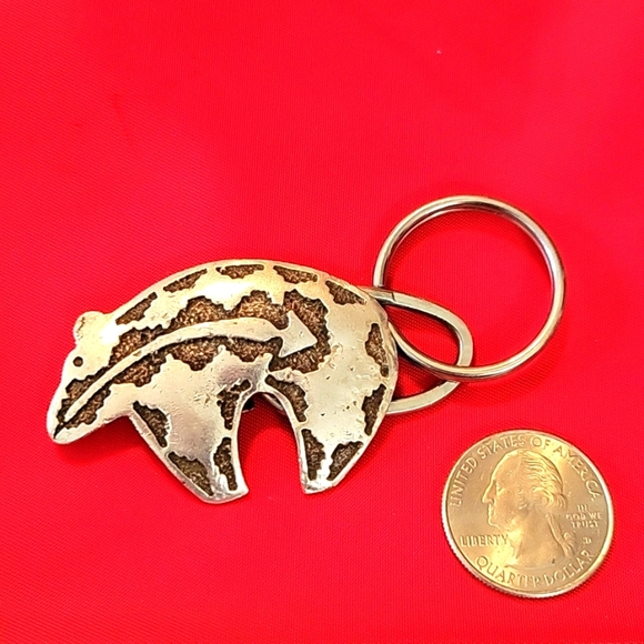 unbranded | Other | Sterling Southwest Bear Good Luck Key Chain Fob ...